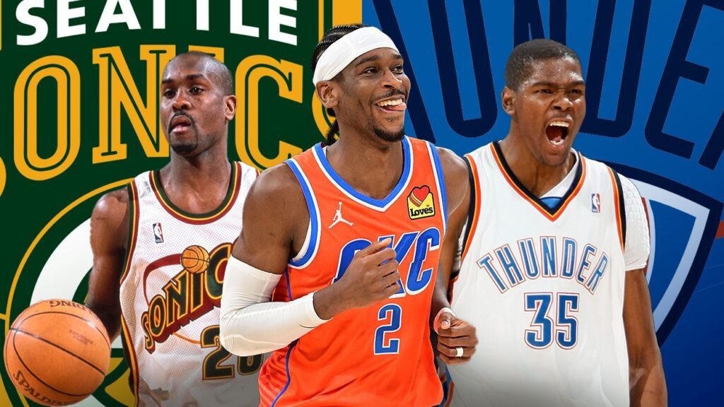 NBA Way to Goat for franchise: Seattle Supersonics/Oklahoma City ...